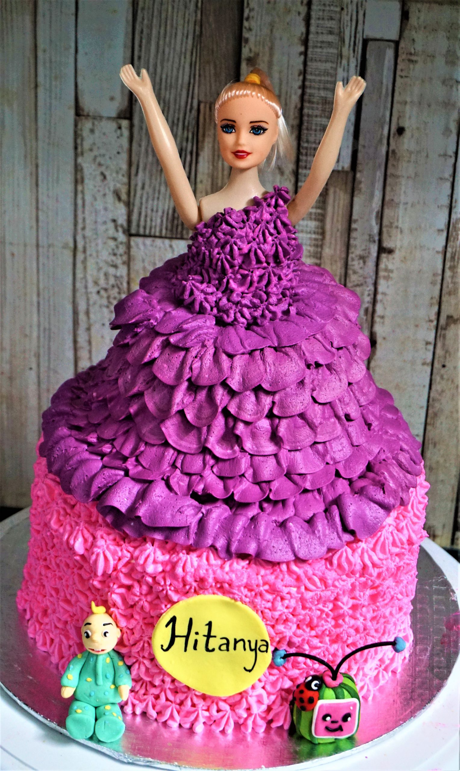 Best Barbie Doll Theme Cake In Hyderabad Order Online Best Barbie Doll Theme Cake In Hyderabad Order Online